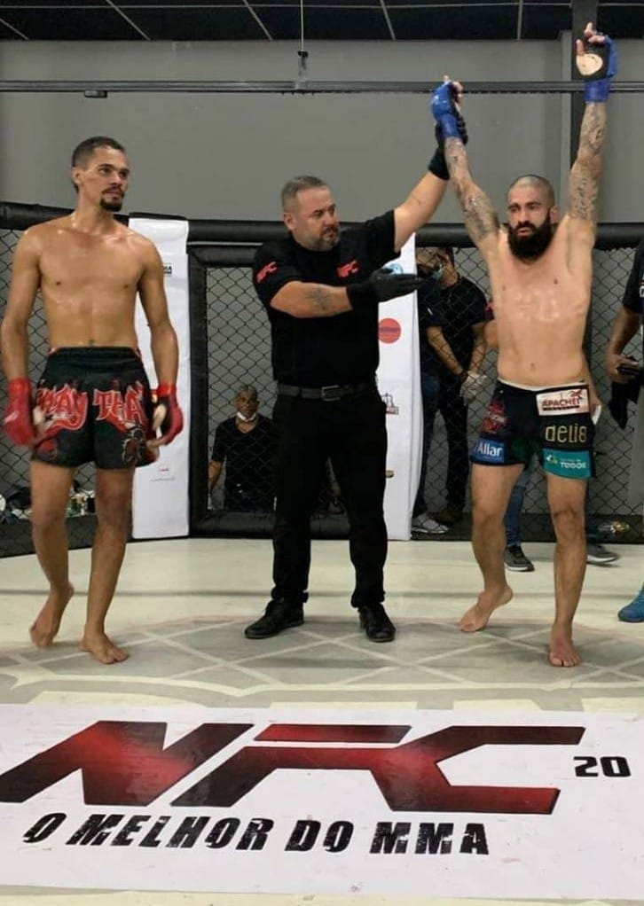 Thiago Naja celebra sequência de 3 vitórias consecutivas no MMA e 16 ...